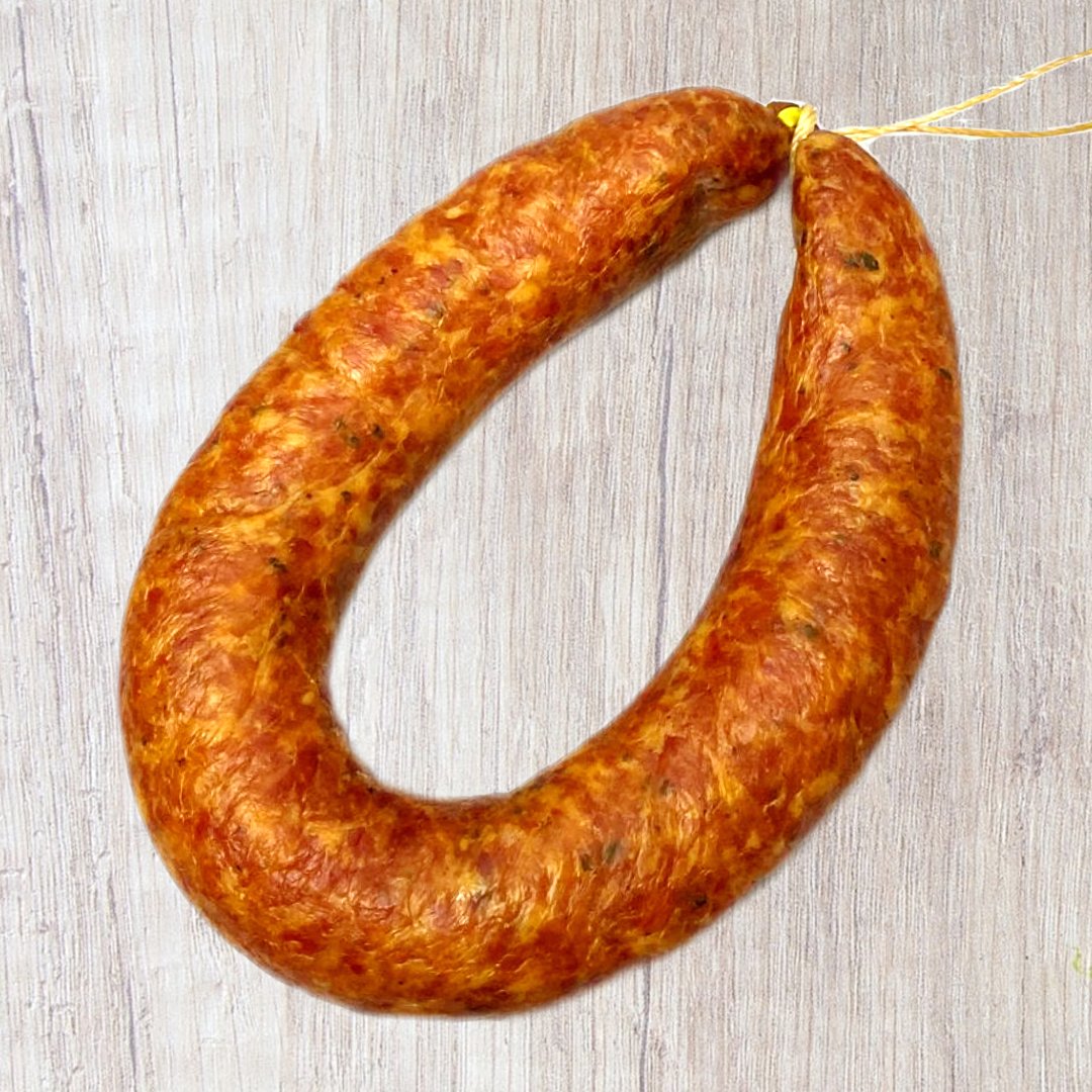 Meiers Hessische Rote Wurst mit Knoblauch - gereift ⋆ Meier III GmbH ...